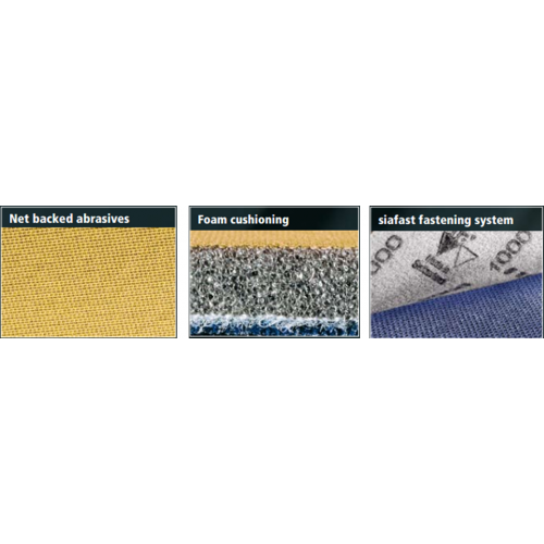 sia 7240 siacarat 150mm diamond grain sanding discs | Southern Filters